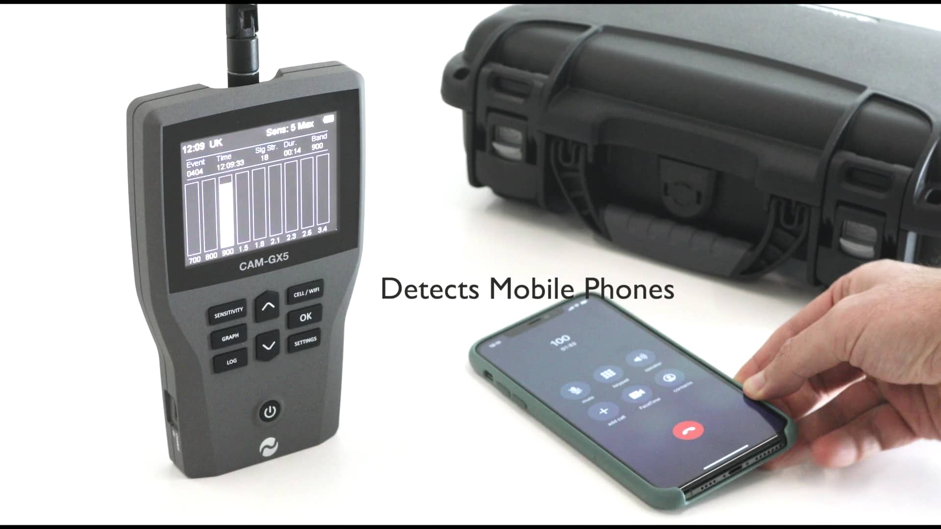 CAM-GX5 - 5G Ready Mobile Phone & Tracker Detector with Worldwide ...