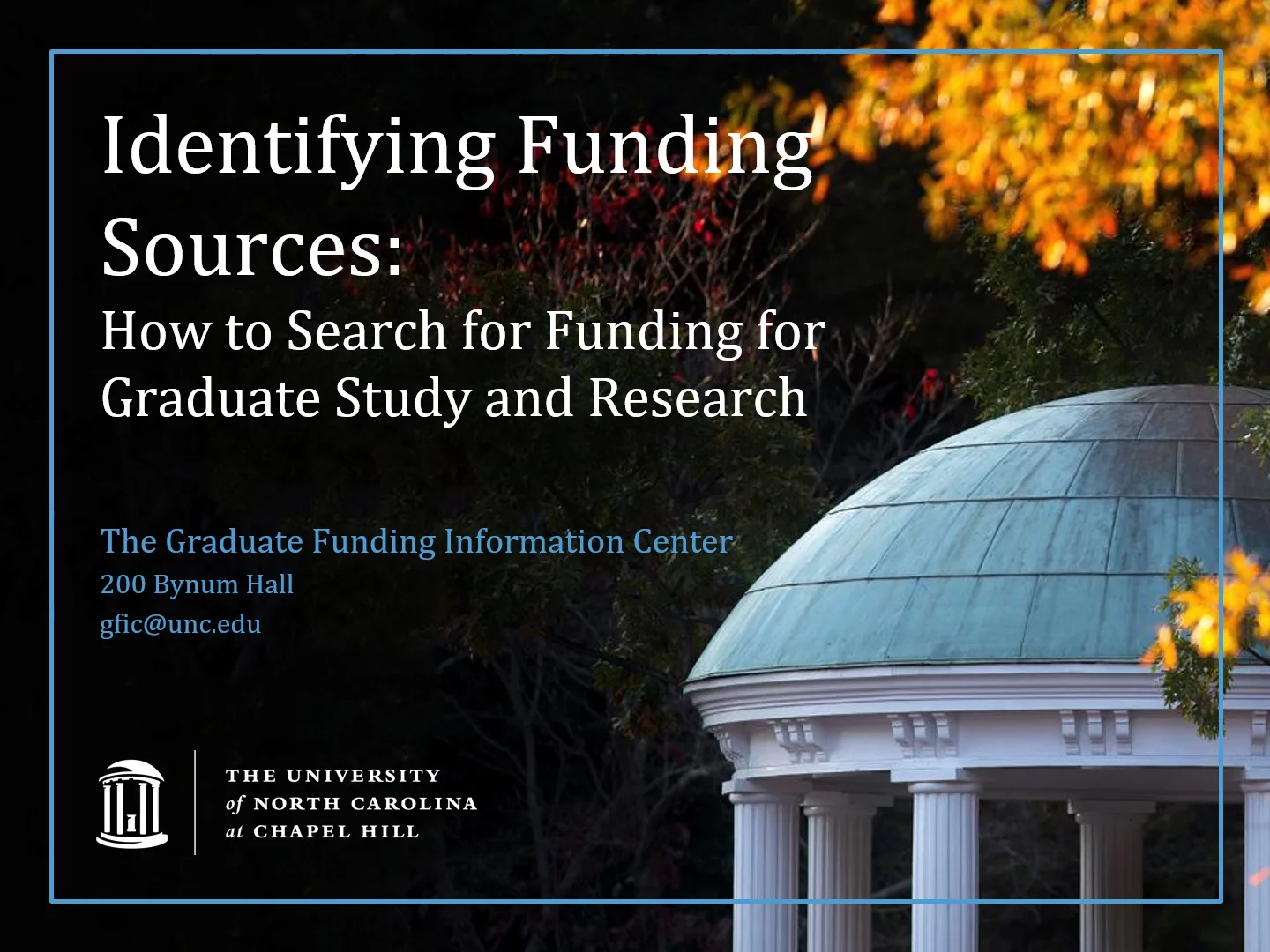 Identifying Funding Sources: How to Search for Funding for Graduate ...