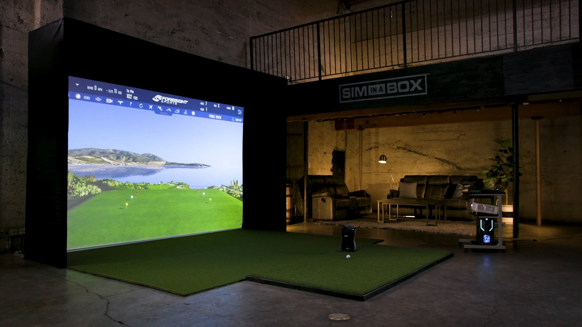 Sim-in-a-Box™ by Foresight Sports on Vimeo