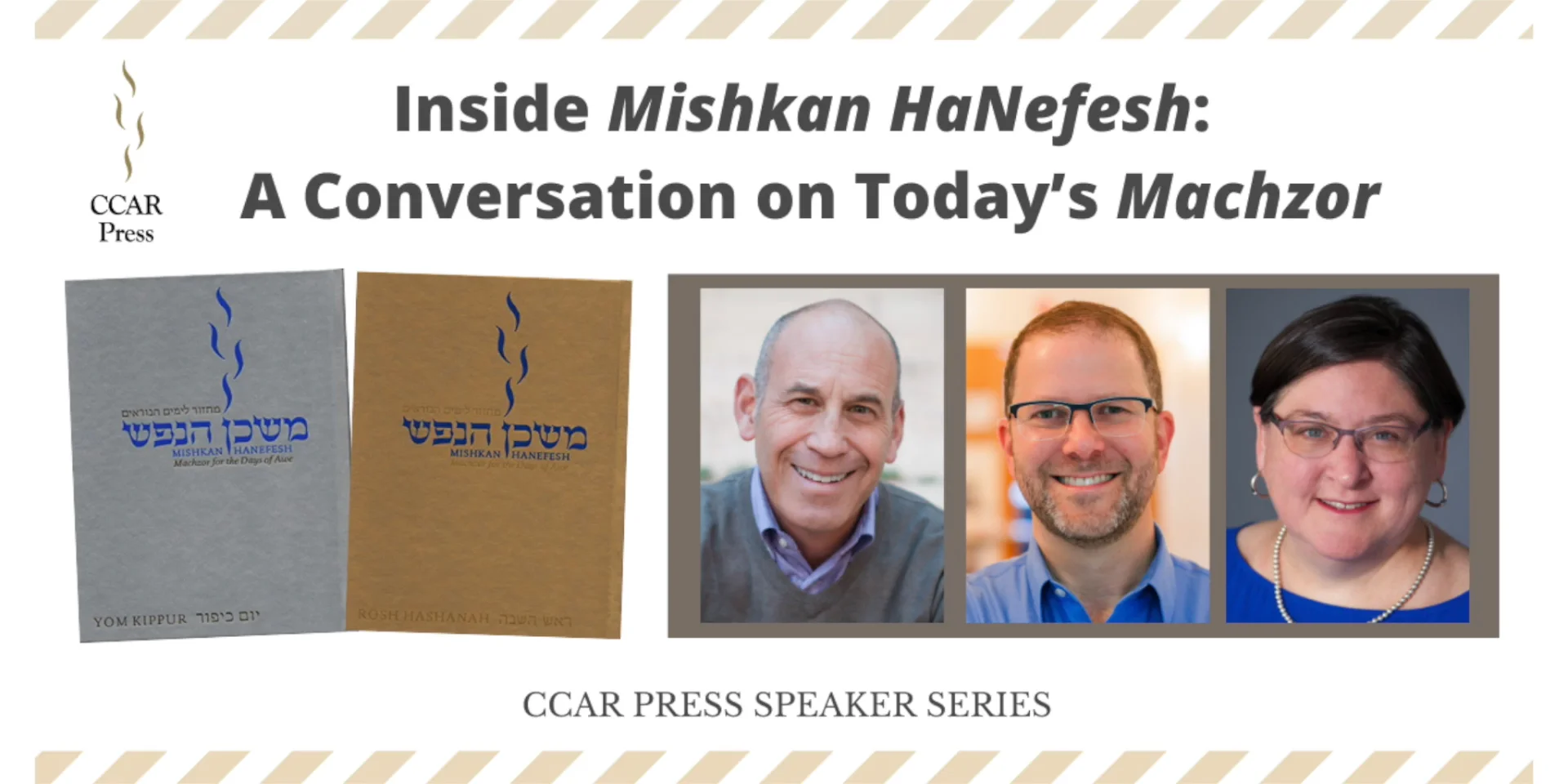 Inside Mishkan HaNefesh: A Conversation on Today’s Machzor