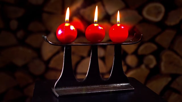 Candlestick Burns Fire - Free video on Pixabay