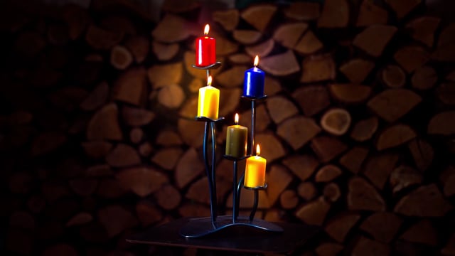 Candlestick Burns Fire - Free video on Pixabay