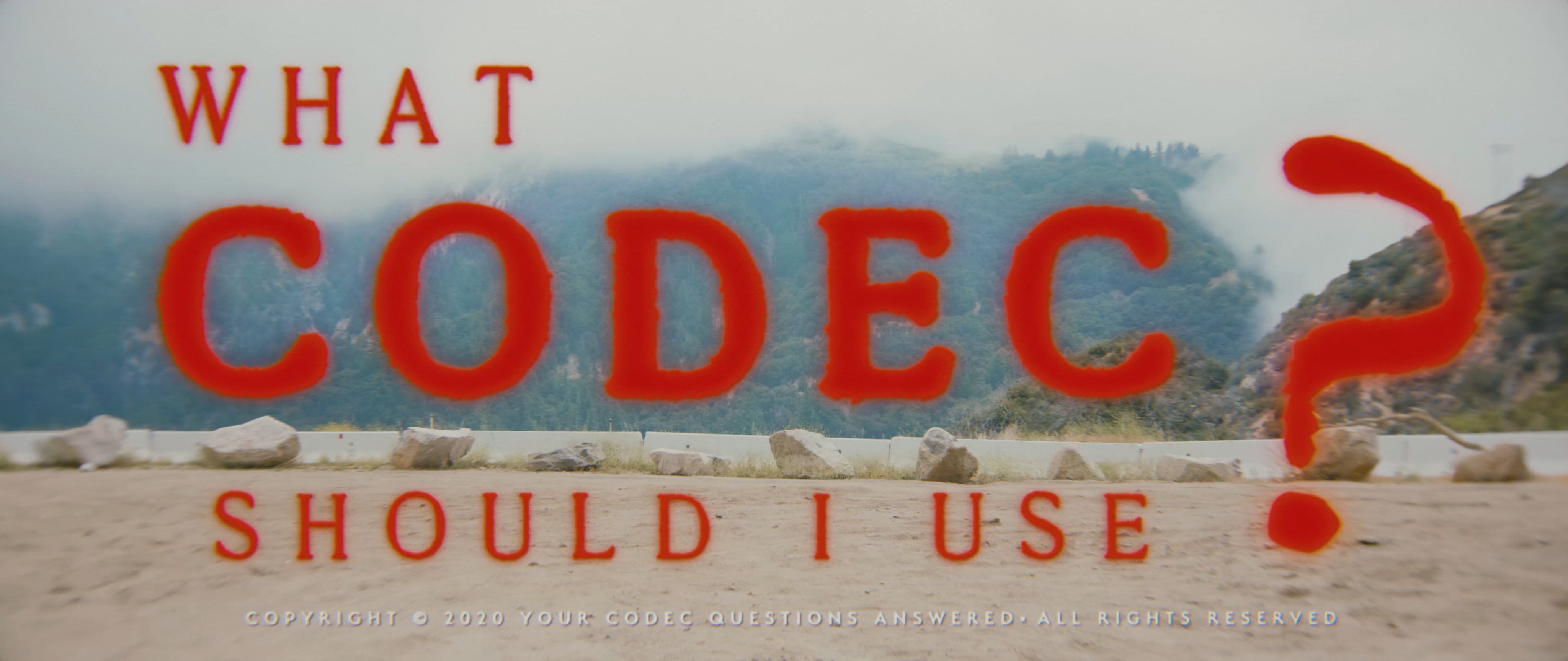 What Codec Should I Use