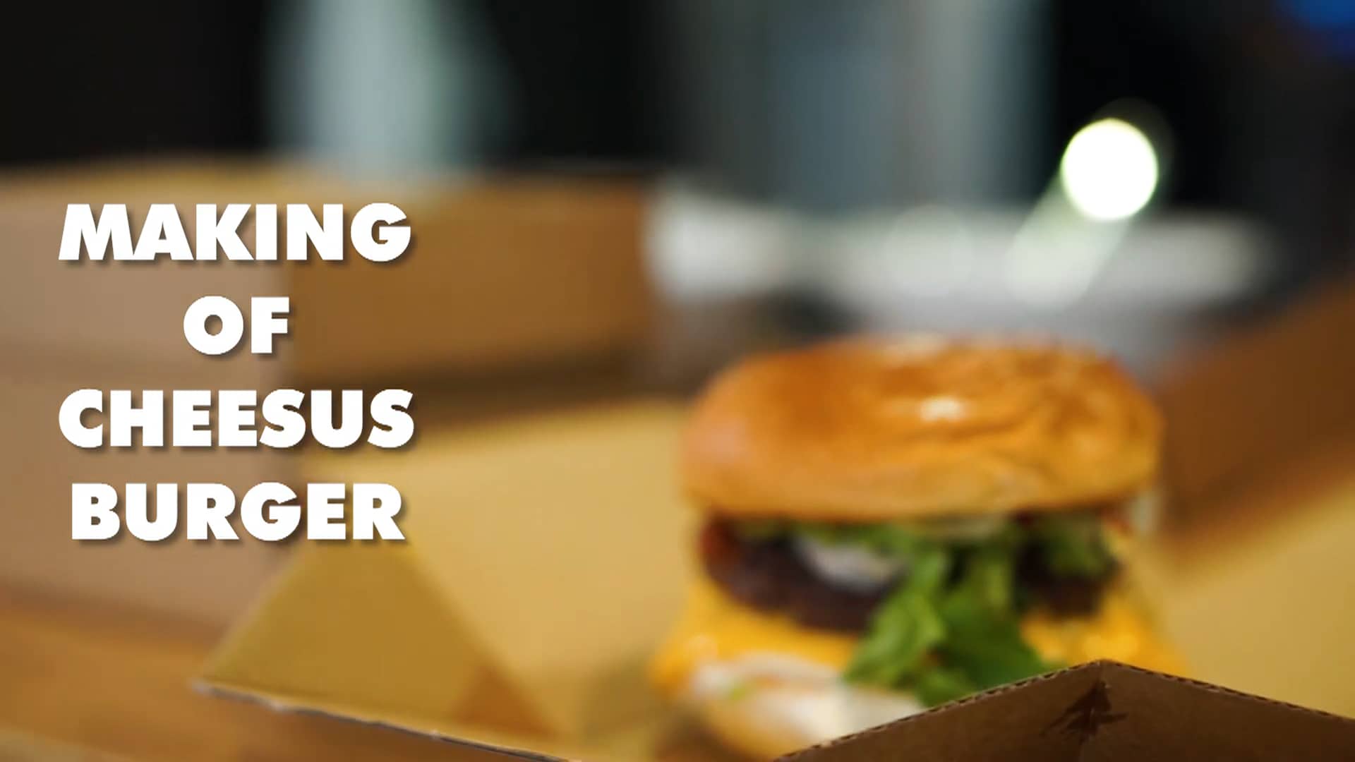 Making of Cheesus burger on Vimeo