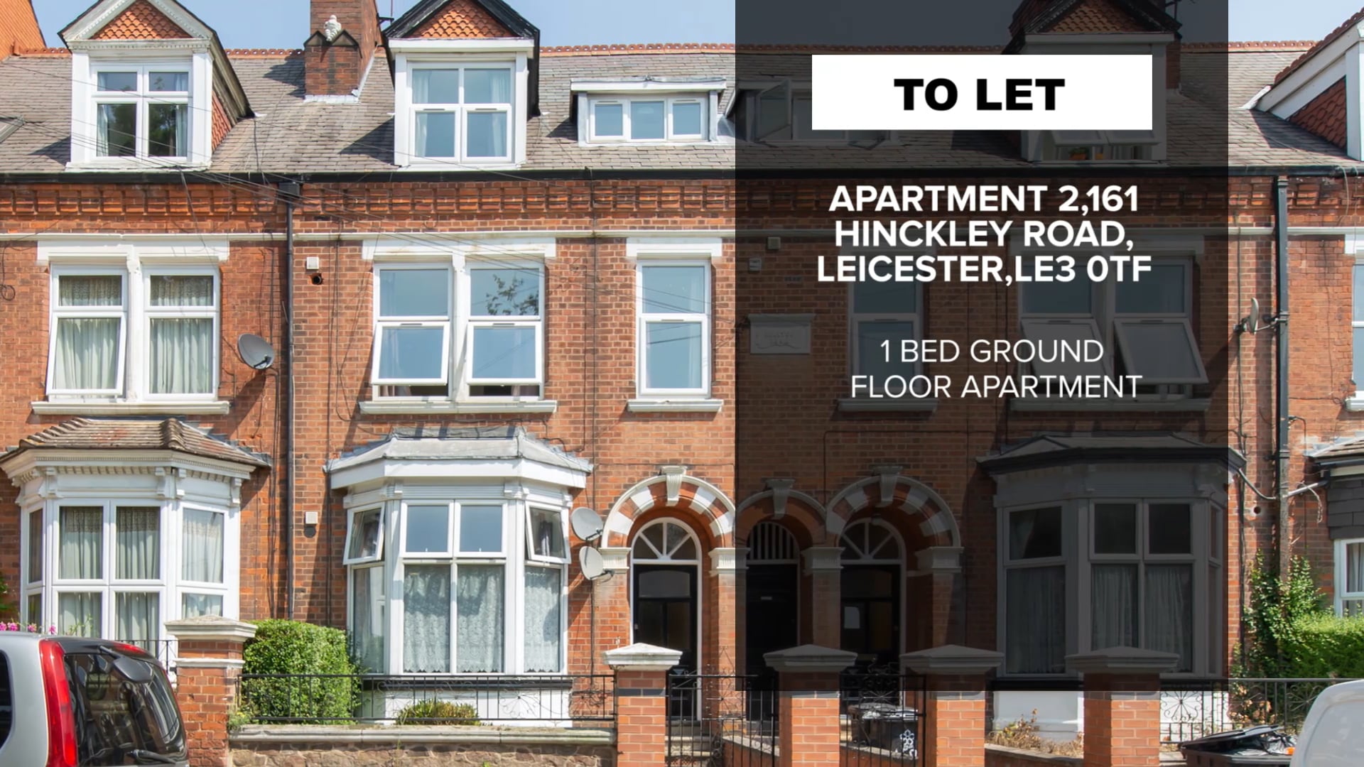 APARTMENT 2, 161 HINCKLEY ROAD, LEICESTER, LE3 0TF on Vimeo