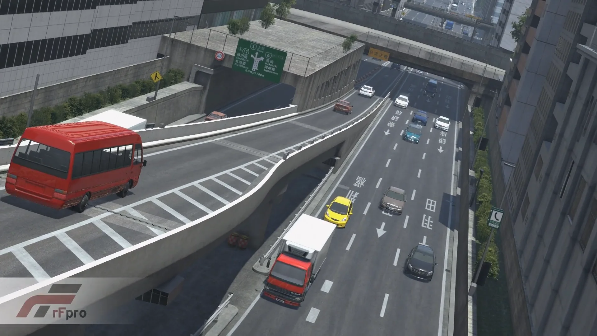 rFpro Tokyo C1 Digital Twin