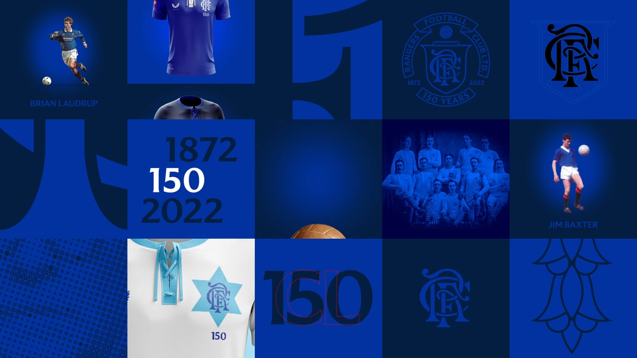 Rangers FC : 150th Anniversary Brand Identity
