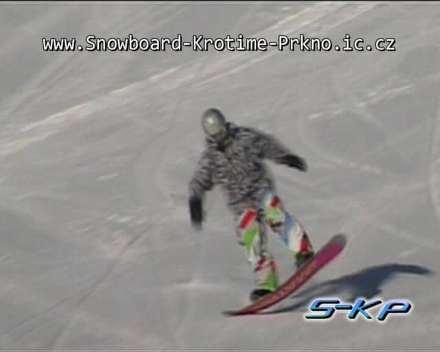 Snowboard tricks - Nose Roll 180 Frontside, switch noseroll180 FS ...