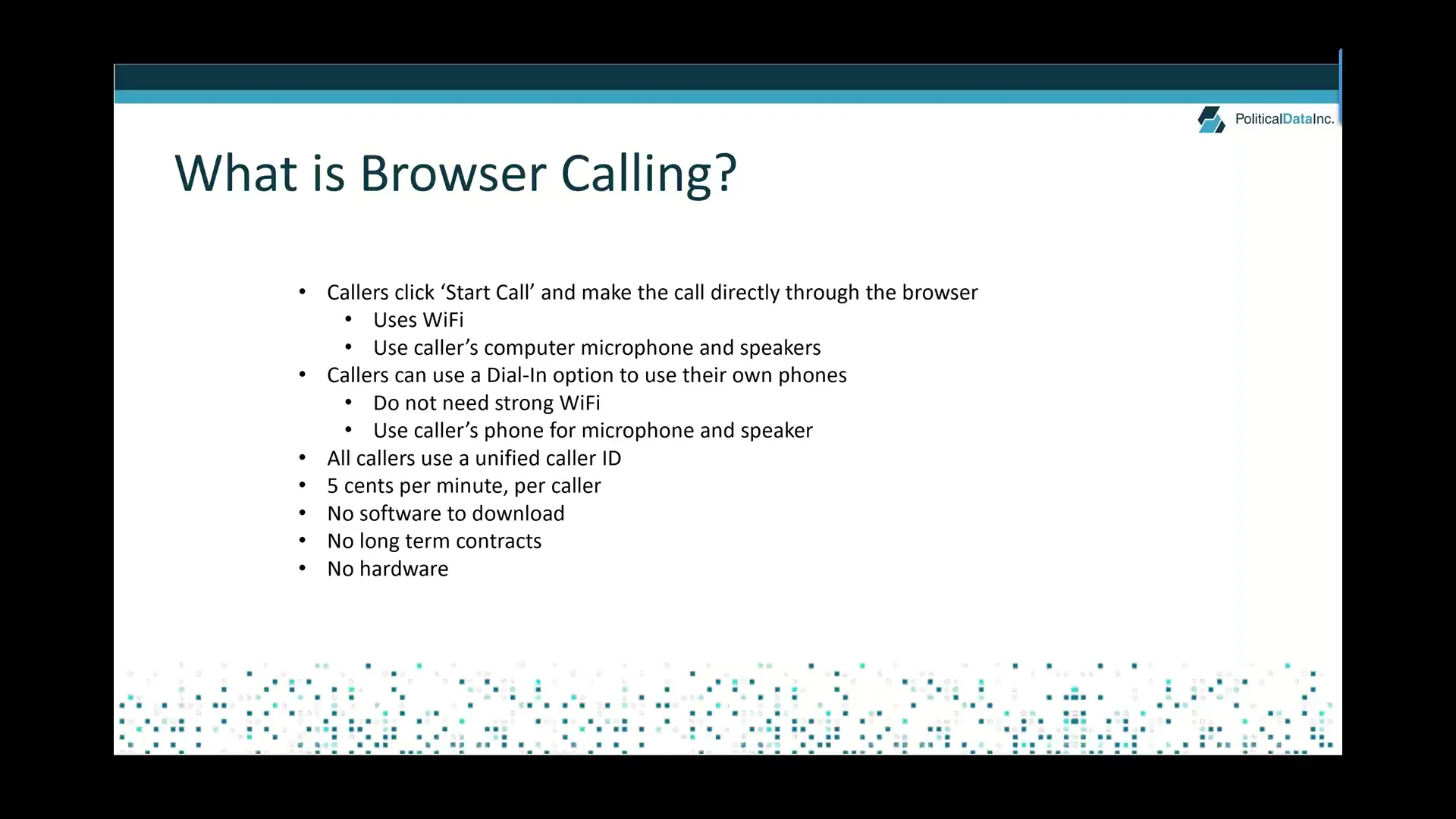 Browser Calling on Vimeo