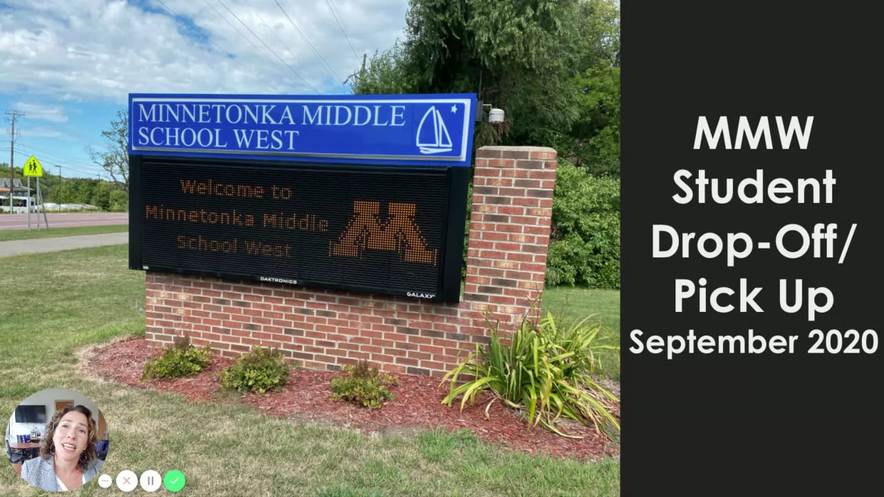MMW Student Drop-Off/Pick Up September 2020 on Vimeo
