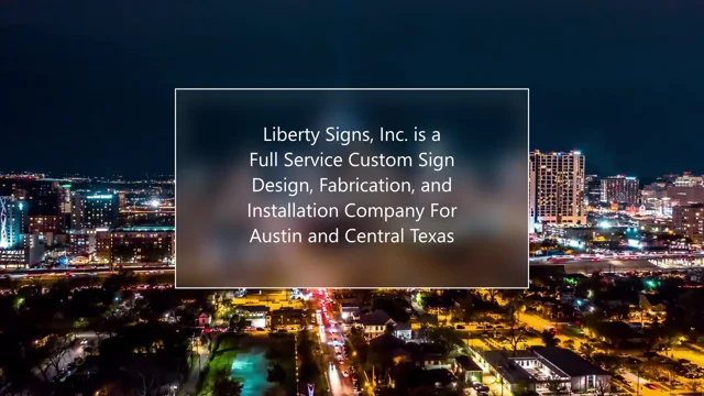 Monument Signage Austin Tx