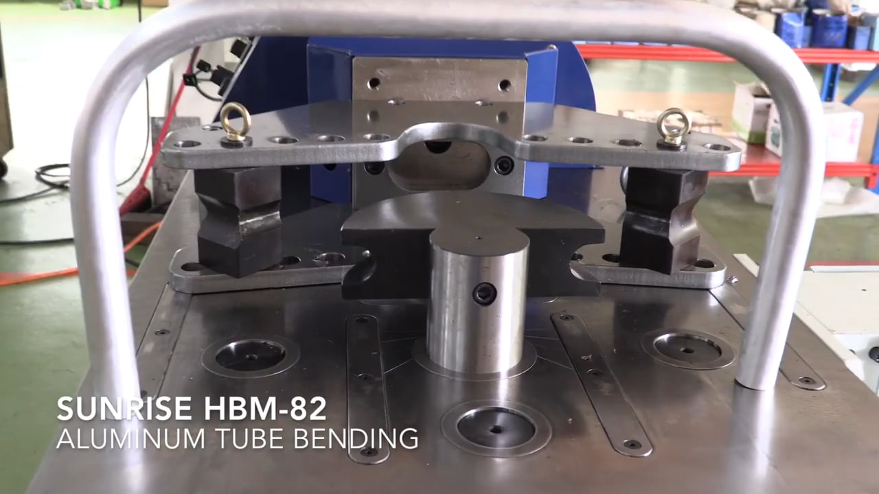 SUNRISE HBM Horizontal Bending Machine - Pipe Bending Tool on Vimeo