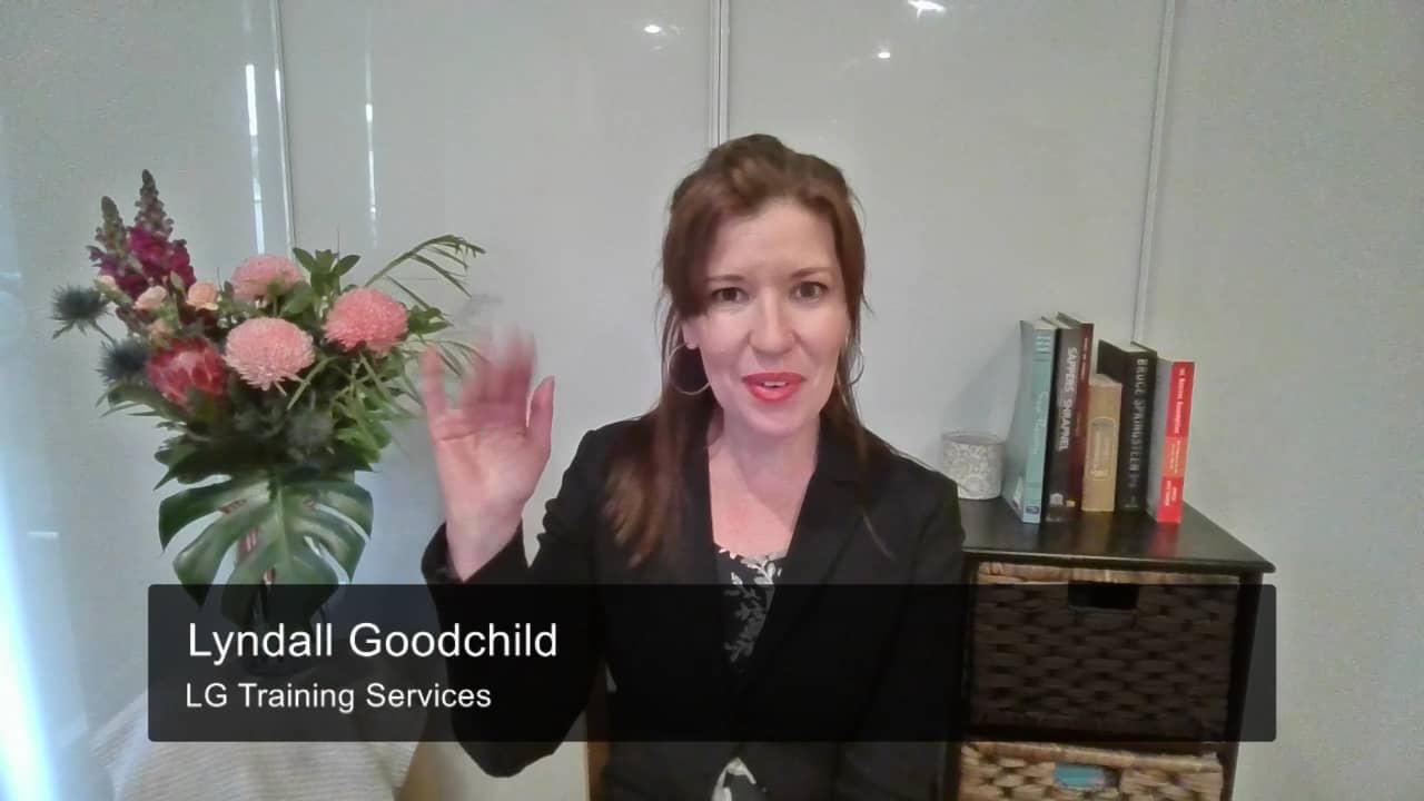 Video 1 - Introduction with Lyndall Goodchild on Vimeo