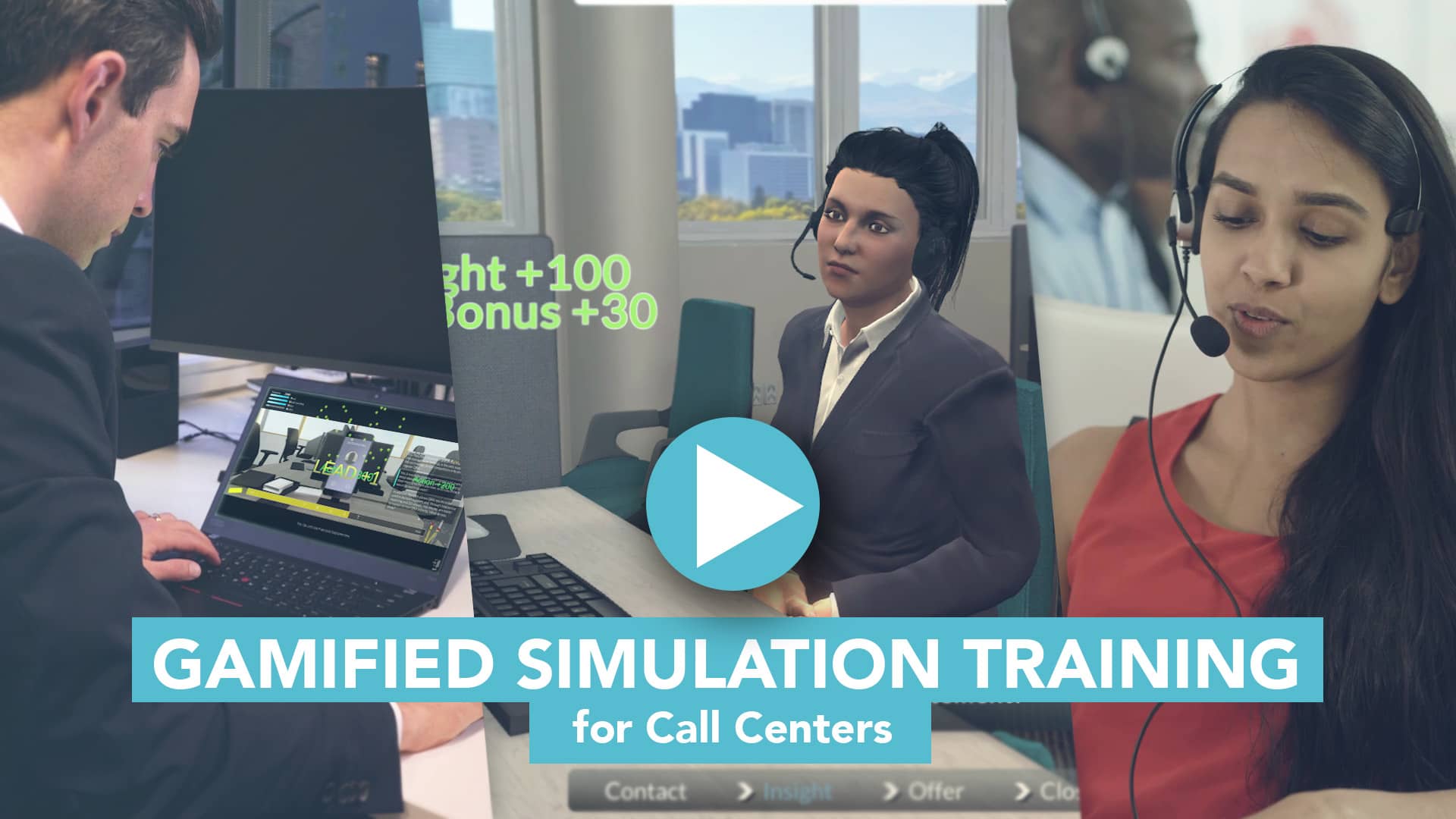 Gamified Simulation Training for Call Centers on Vimeo