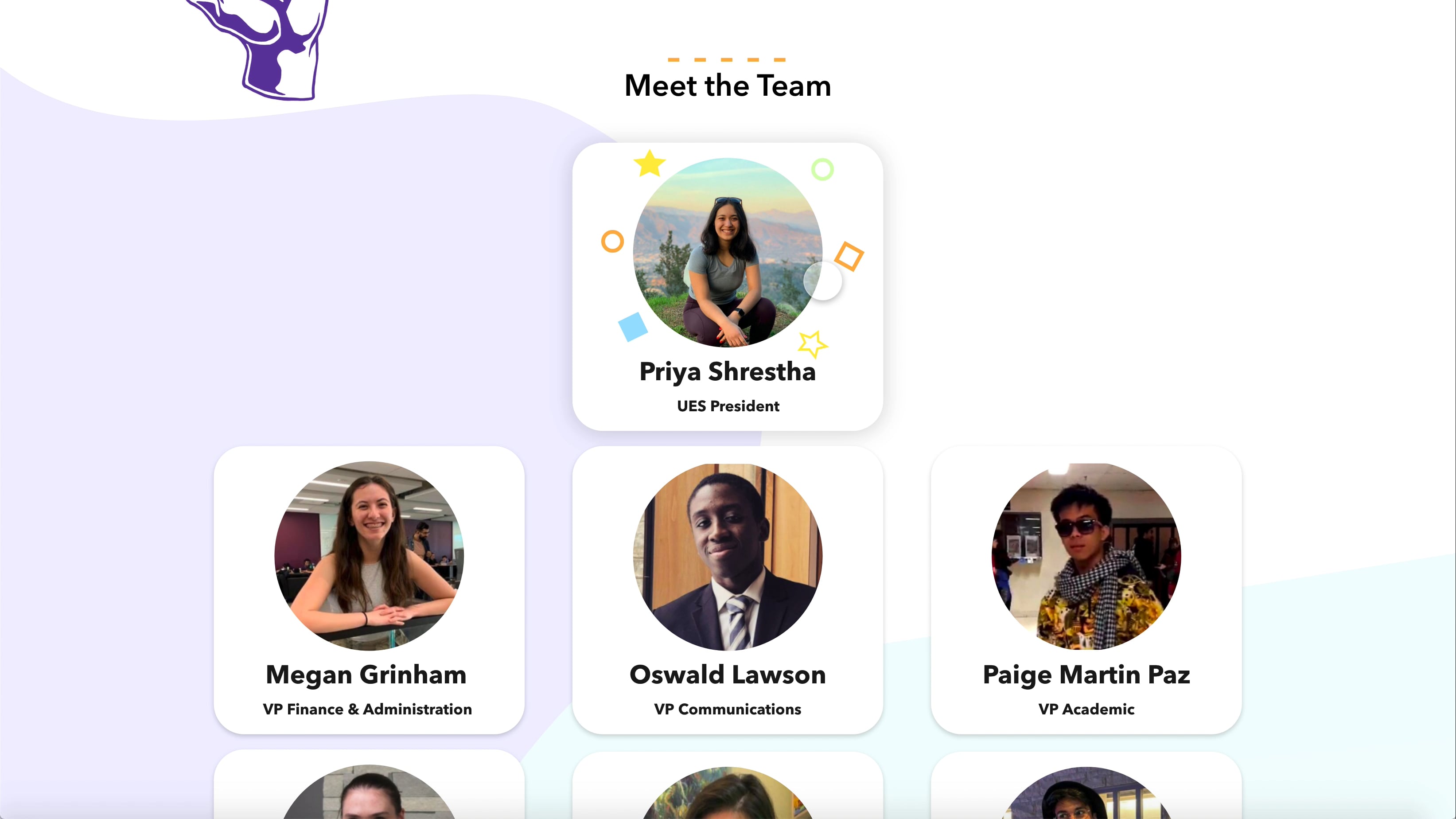 UES Website design Interactions on Vimeo