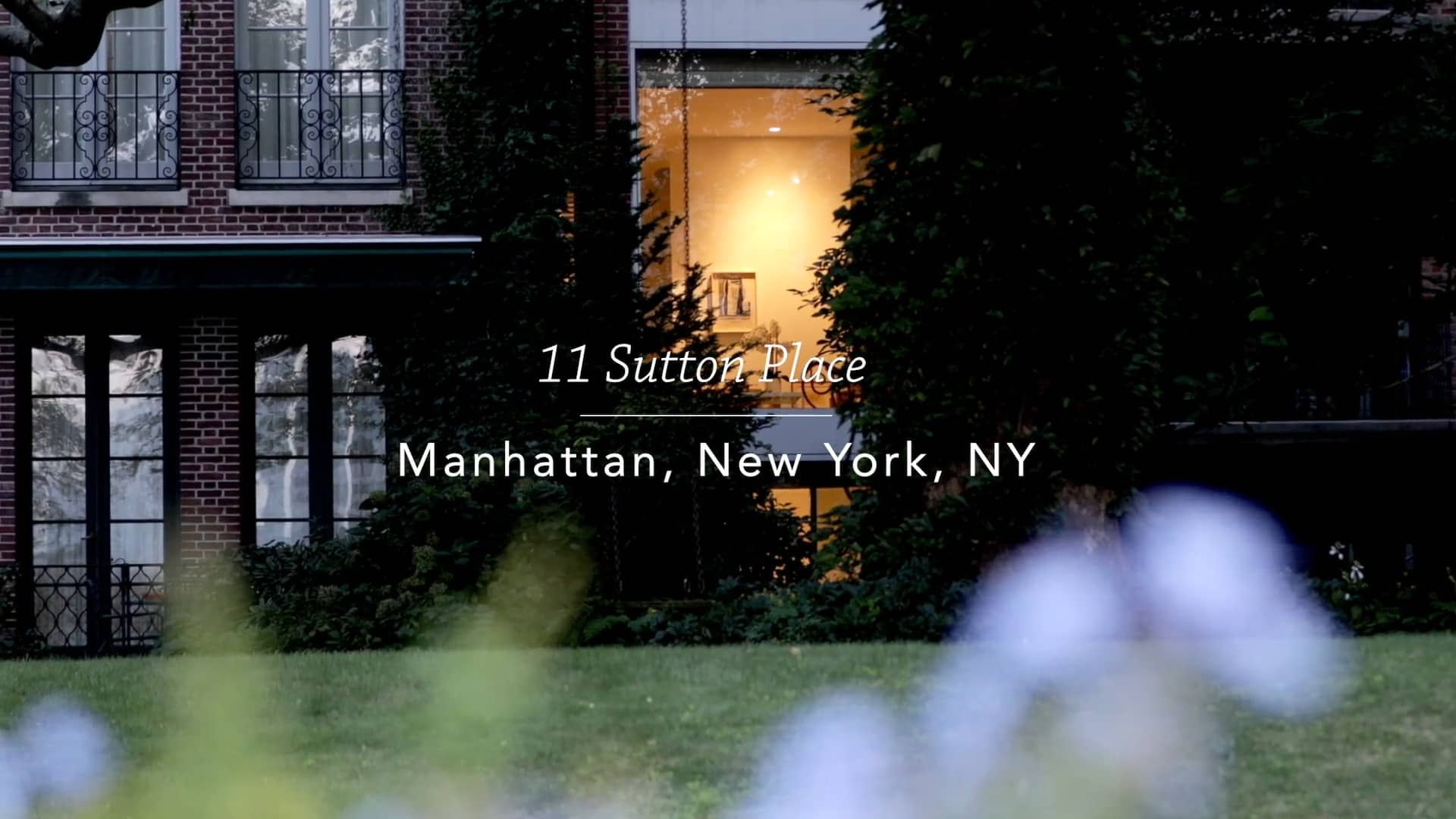 The I.M. Pei Residence at 11 Sutton Place on Vimeo