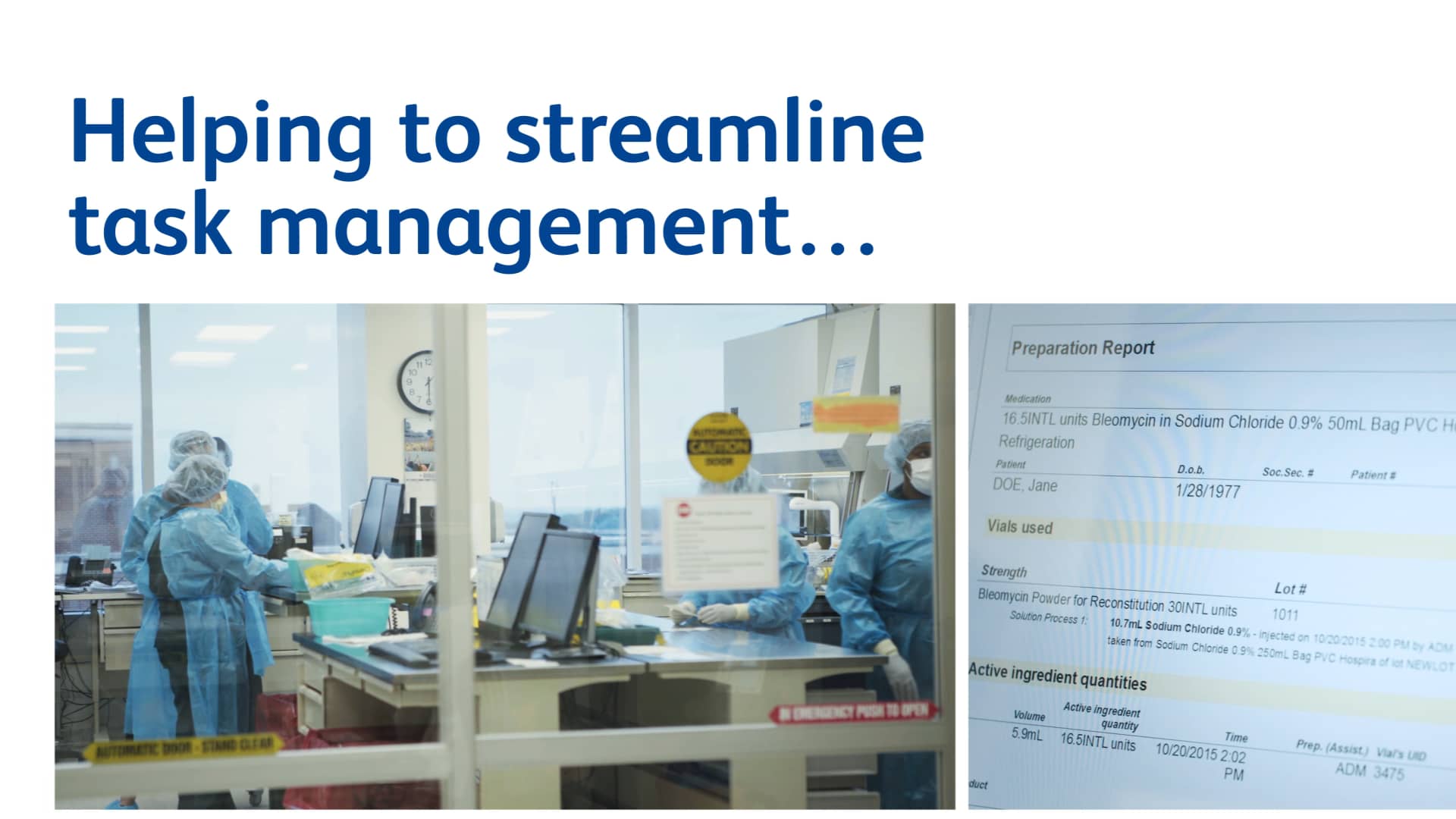 BD: Pyxis IV Prep with BD Action Manager on Vimeo