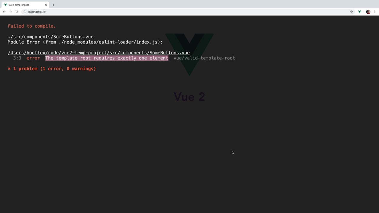 Multiple root nodes in the template - A Vue.js Lesson From our... Multiple root nodes in the template - A Vue.js Lesson From our...