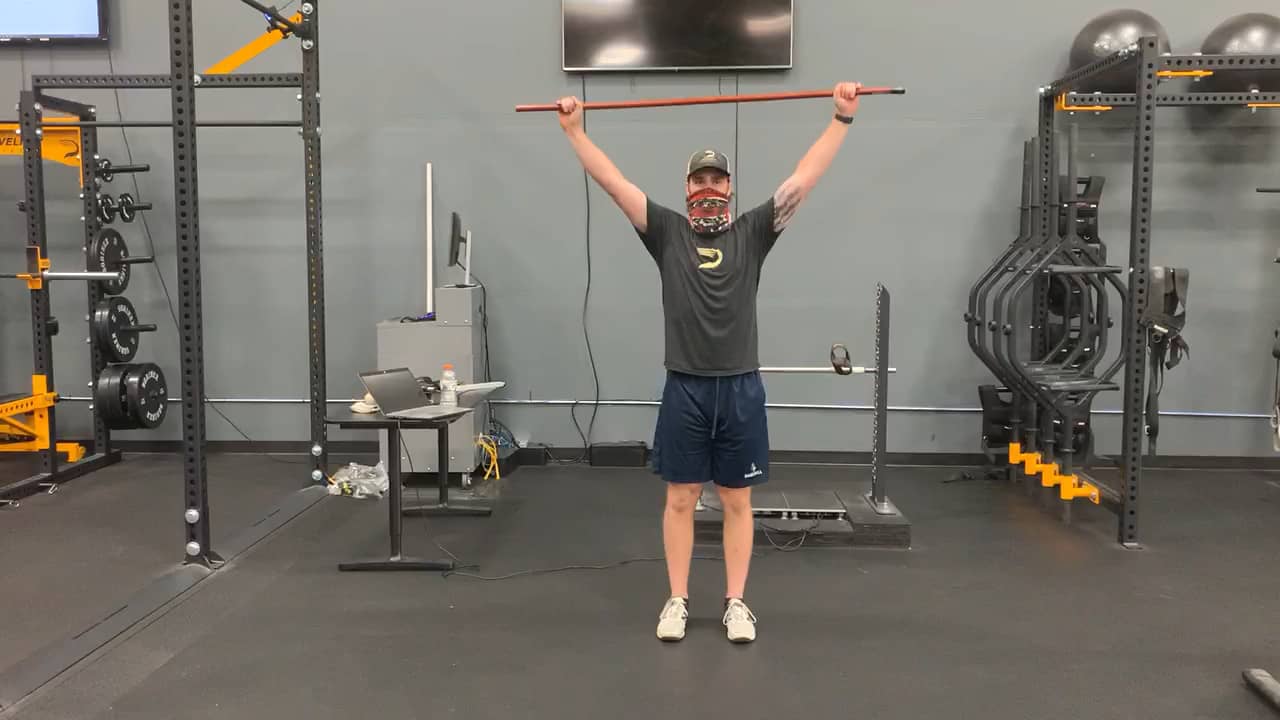 Dowel Shoulder Rotations on Vimeo