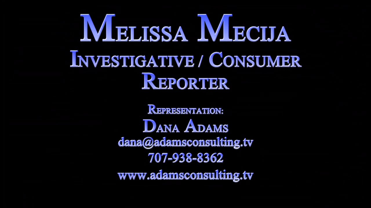 MELISSA MECIJA - Investigative Reporter on Vimeo