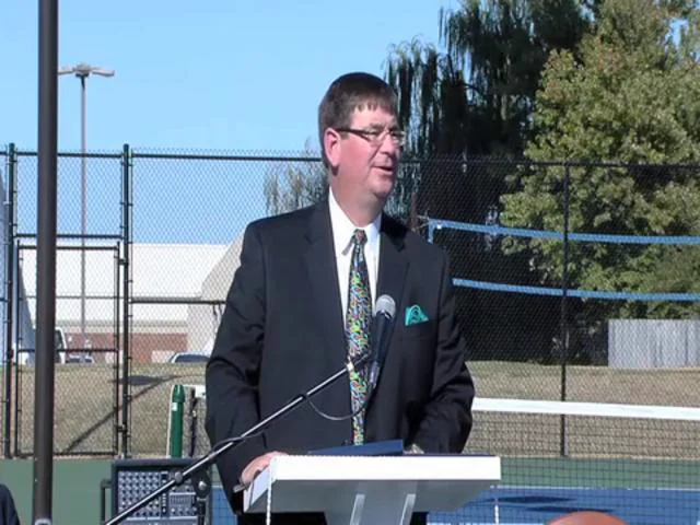 Henry Baughman Tennis Complex Dedication on Vimeo