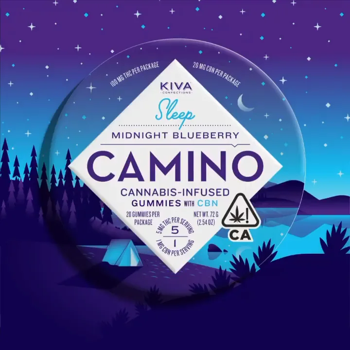 Sleep - Midnight Blueberry Infused Gummies by Kiva on Vimeo