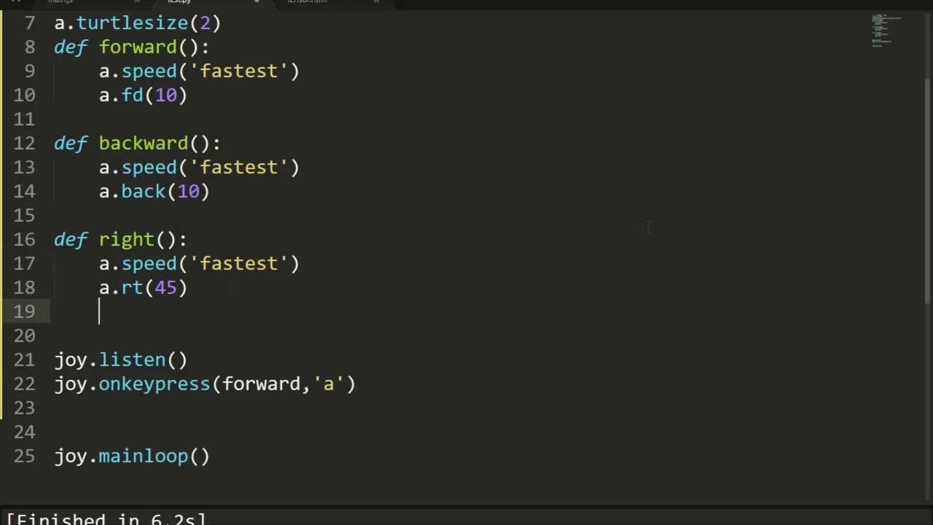 How to create game using turtle graphics. Python turtle graphics#7 ...