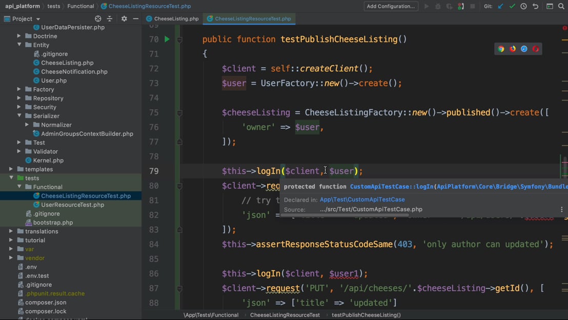 Publishing a Listing > API Platform 2 Part 3: Custom Resources | SymfonyCasts