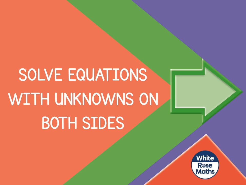 Aut924-Solve equations with unknowns on both sides on Vimeo