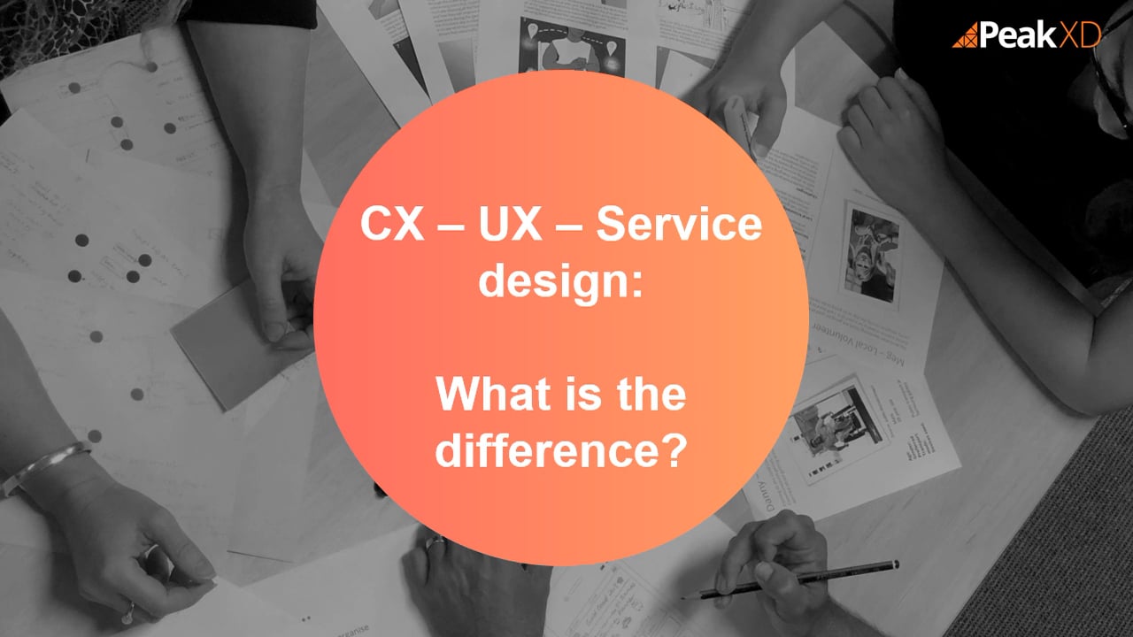 Service Design vs UX vx CX vs HCD vs UCD: What is the difference? on Vimeo