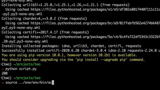 Name Your Virtual Environments - Set Up a Python Environment - OpenClassrooms