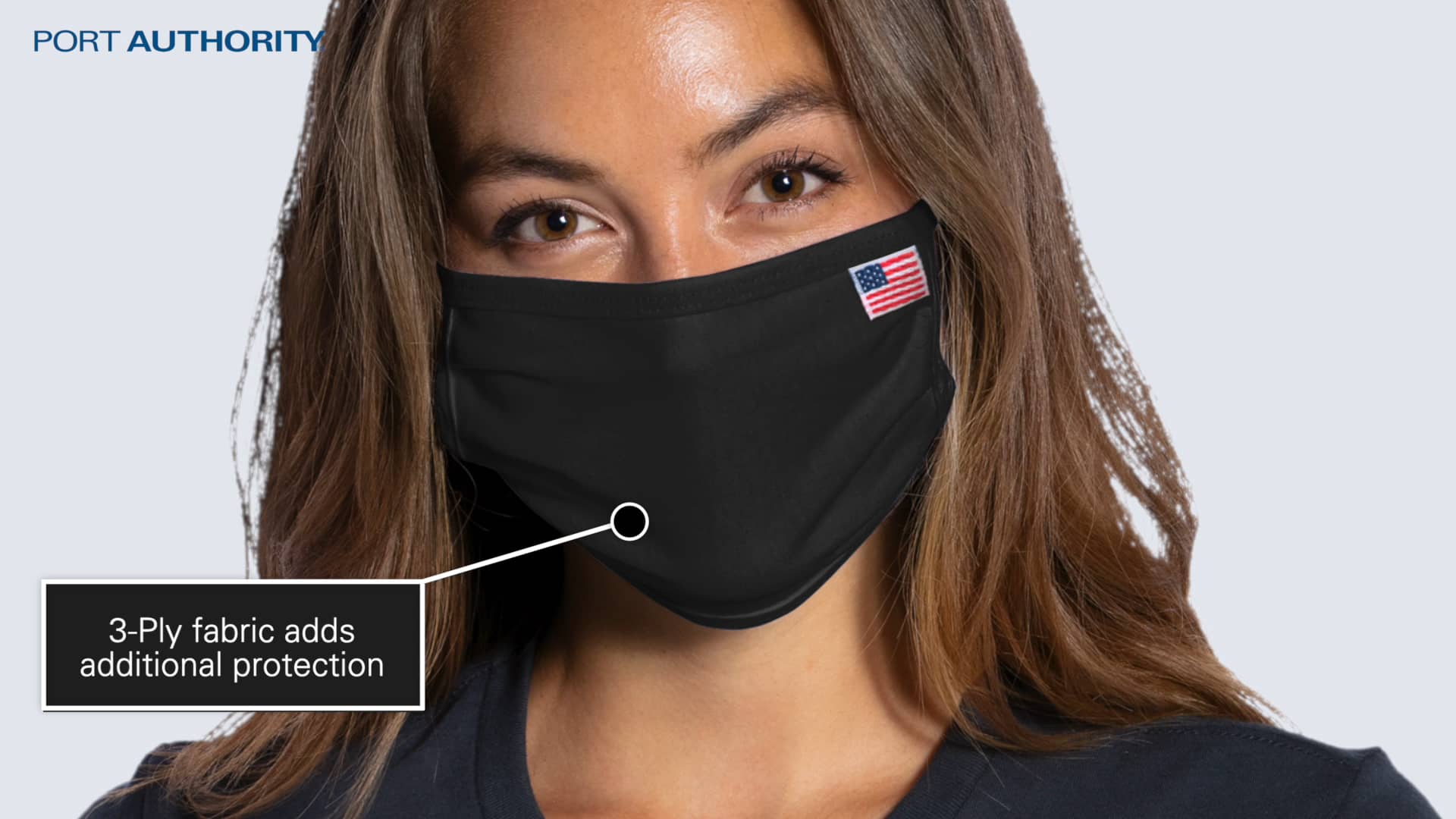 Port Authority® All-American Cotton Knit Face Mask (5 pack) USPAMASK on ...