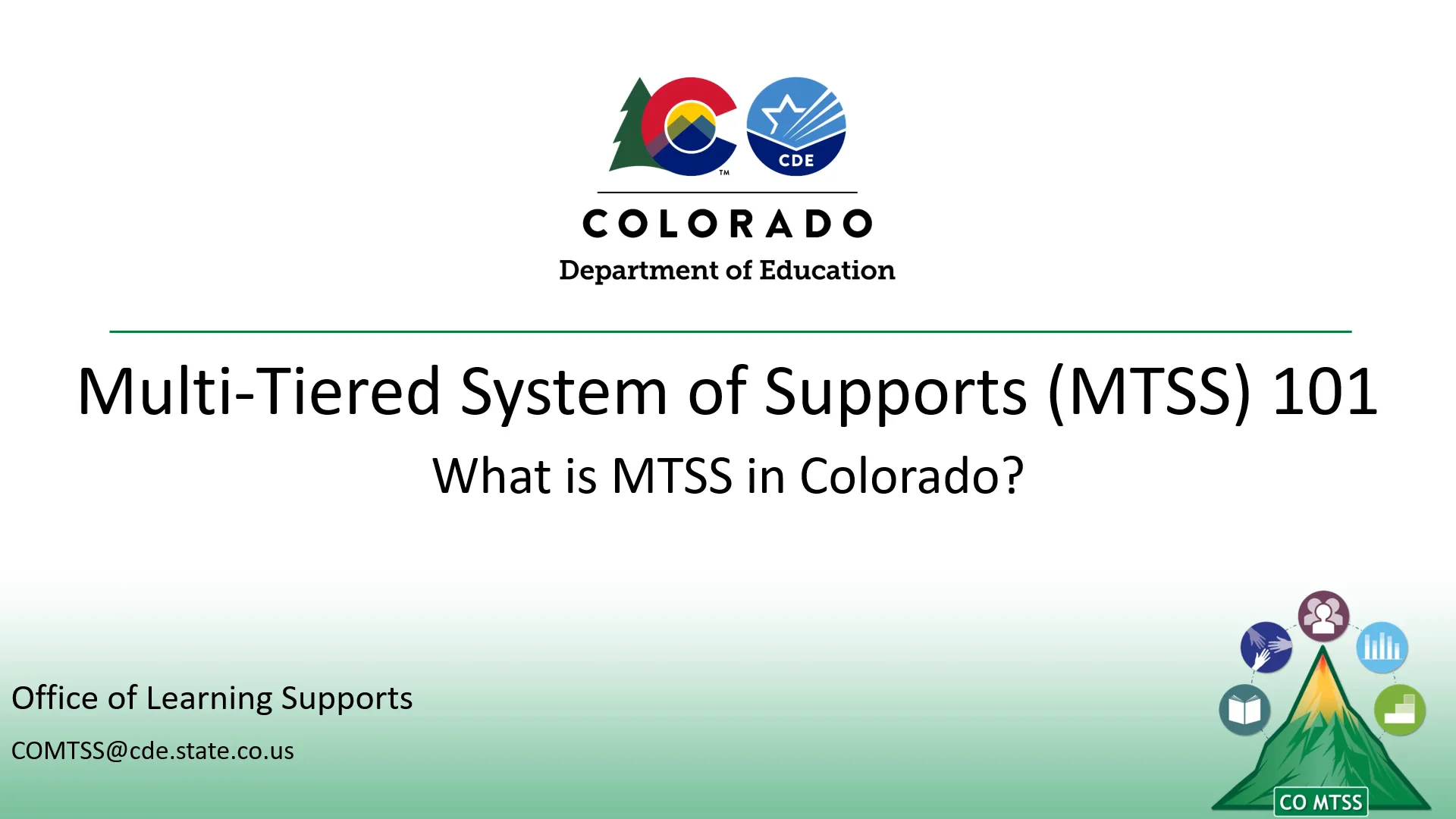 MTSS 101 - Module 1 - Lesson 1 on Vimeo