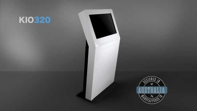 32″ Touch Screen Kiosk Landscape | KIO320 Touchscreen