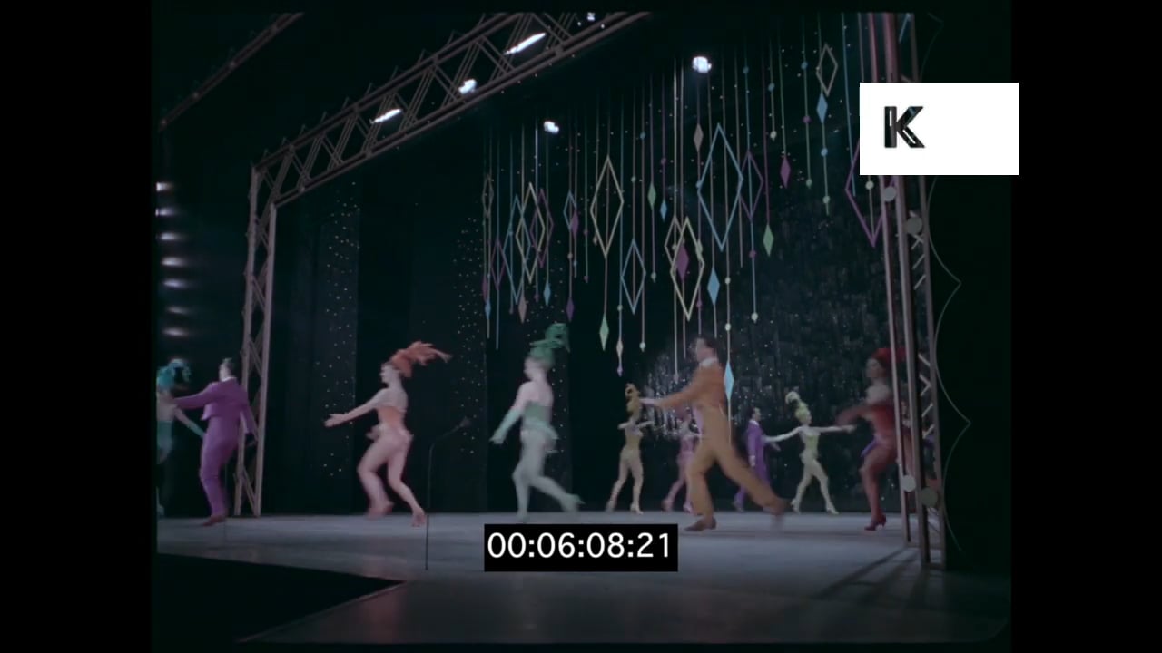 Dancers on Stage, 1960s Cabaret Show, HD from 35mm on Vimeo