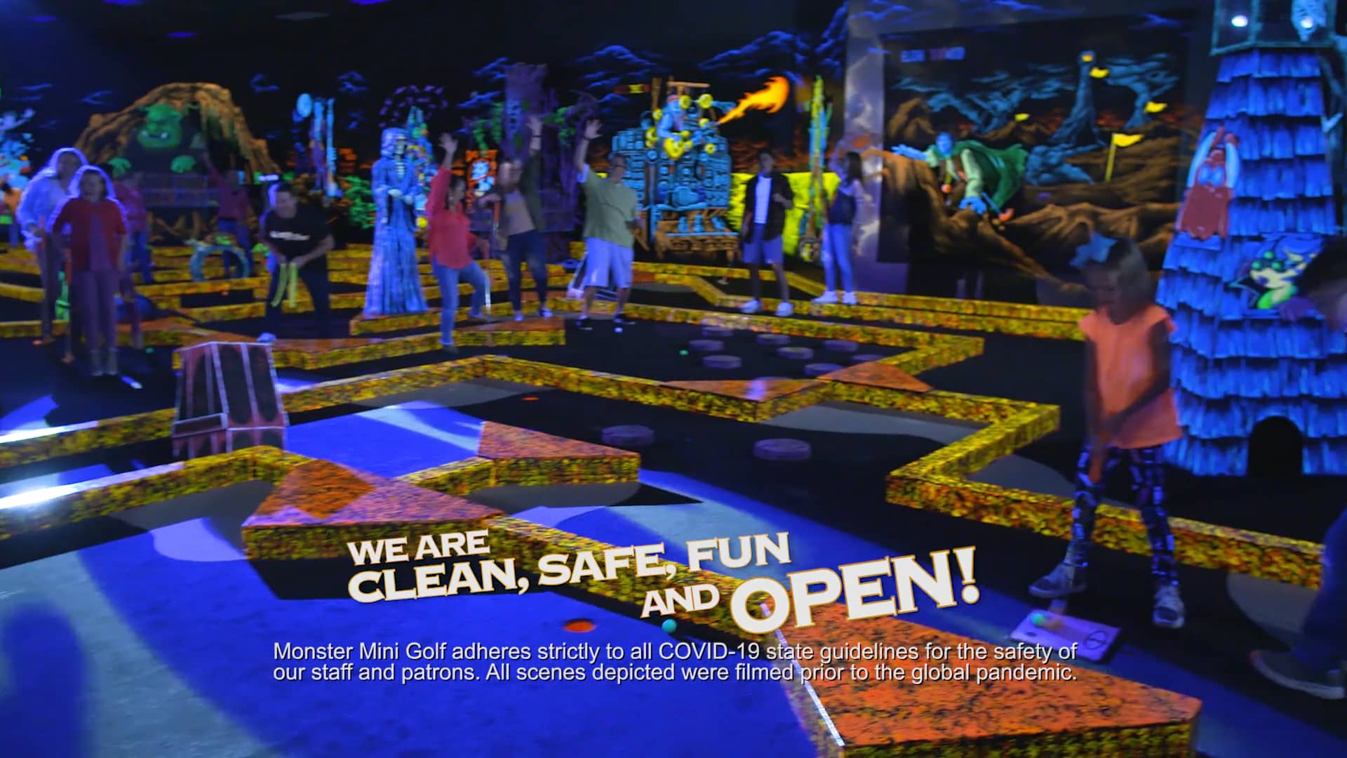 Monster Mini Golf Concept Video 30 seconds on Vimeo