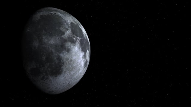 Moon Black Night Space - Free video on Pixabay