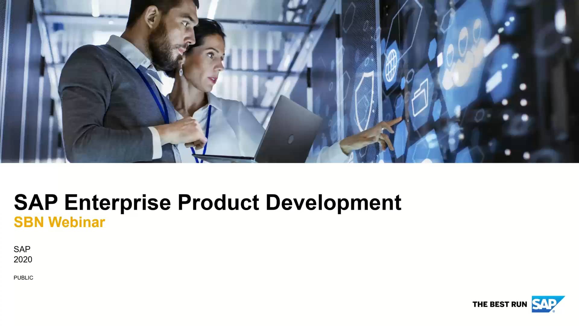 SBN Webinar: SAP Enterprise Product Development Overview on Vimeo