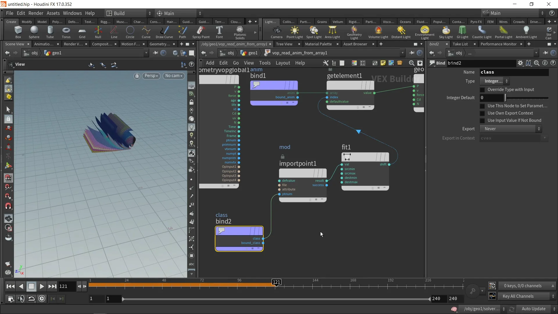 Houdini Store Anim In Array on Vimeo