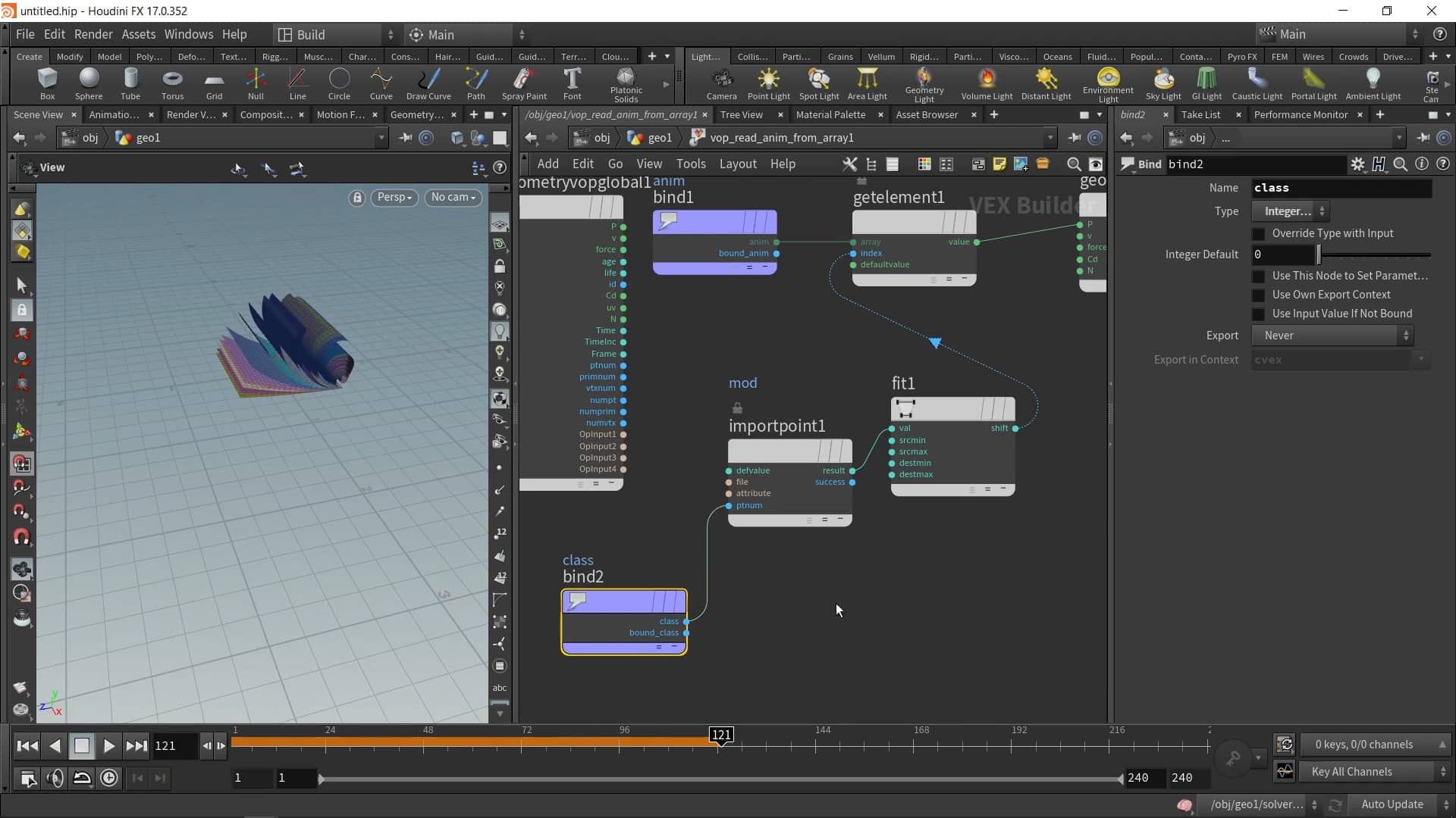 Houdini Store Anim In Array on Vimeo