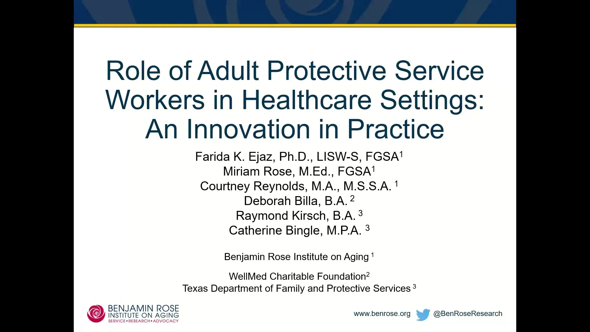2020-08-20 Role of APS workers in Healthcare Settings- An Innovation in ...