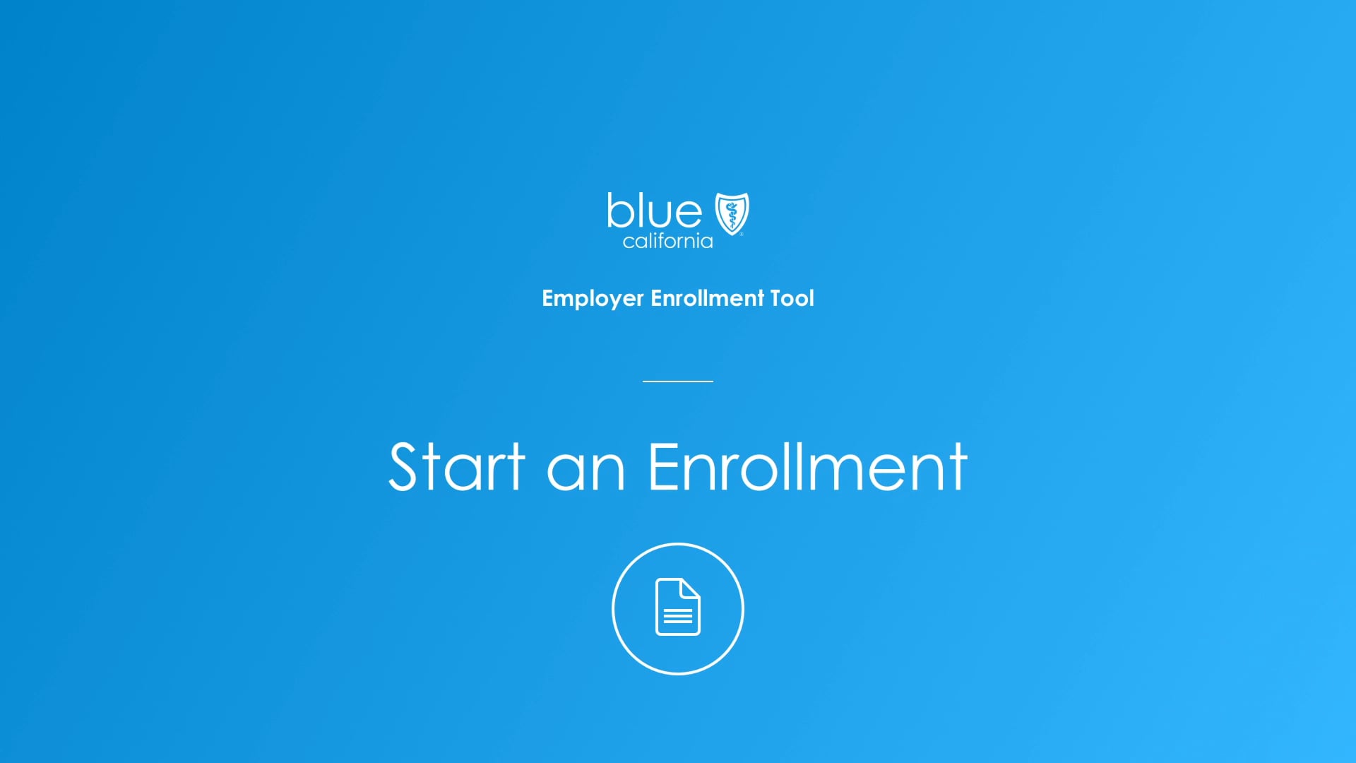 Start an Enrollment
