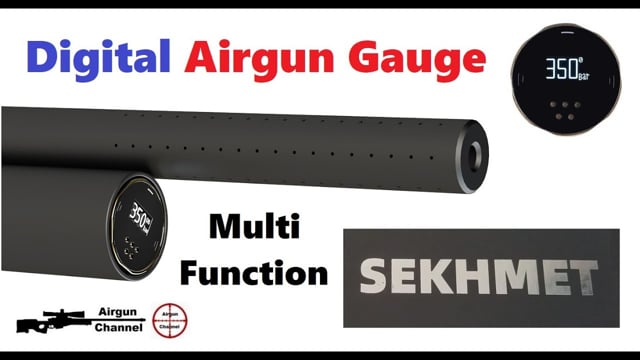 SEKHMET (Multi Function) Digital Airgun Gauge (the Top Air Pressure ...
