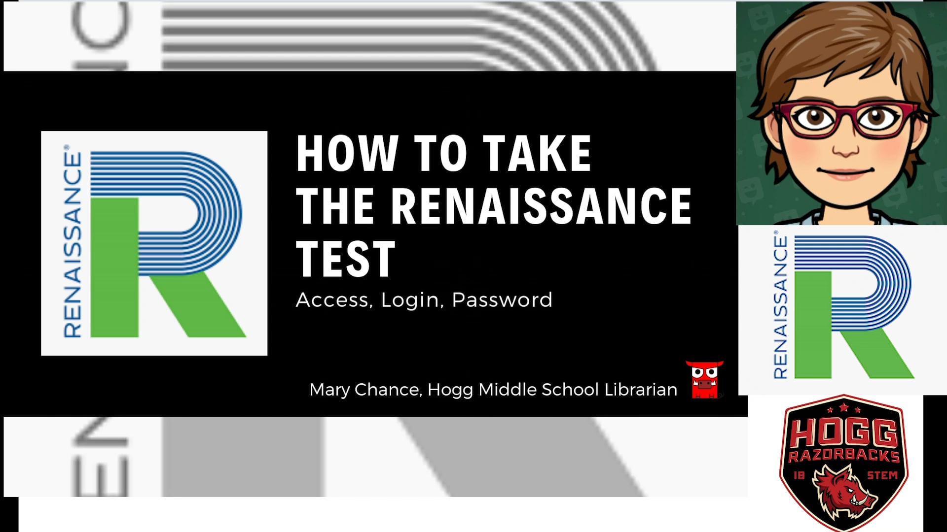 How To Start the Renaissance Test on Vimeo