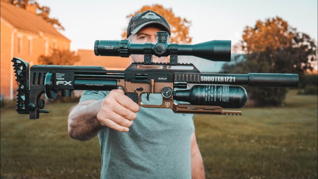 Custom FX Impact - Shooting 157 Yards - Custom Shop Utah Airguns ...