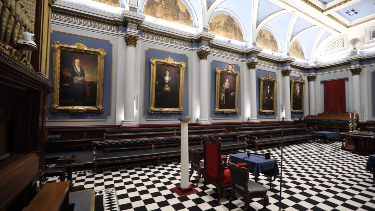 Tour of the Freemasons Hall on Vimeo