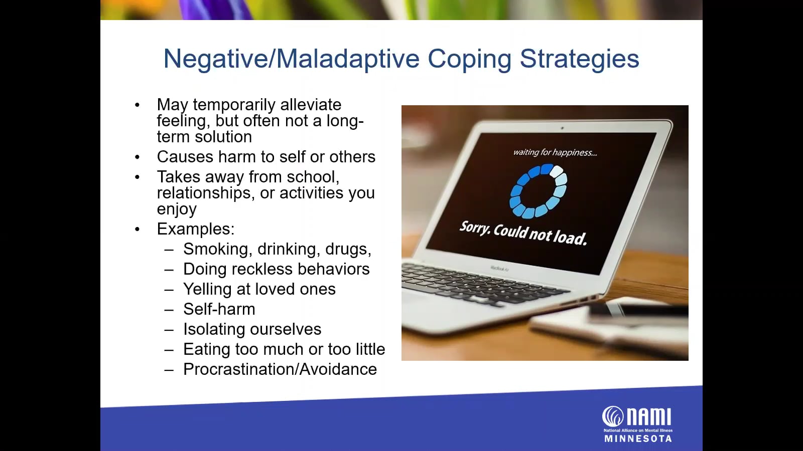 Anxiety Stress and Coping Part 4 Positive and Negative Coping ...