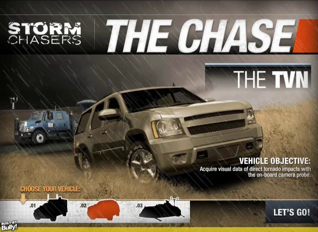 Storm Chasers Game - The Chase on Vimeo