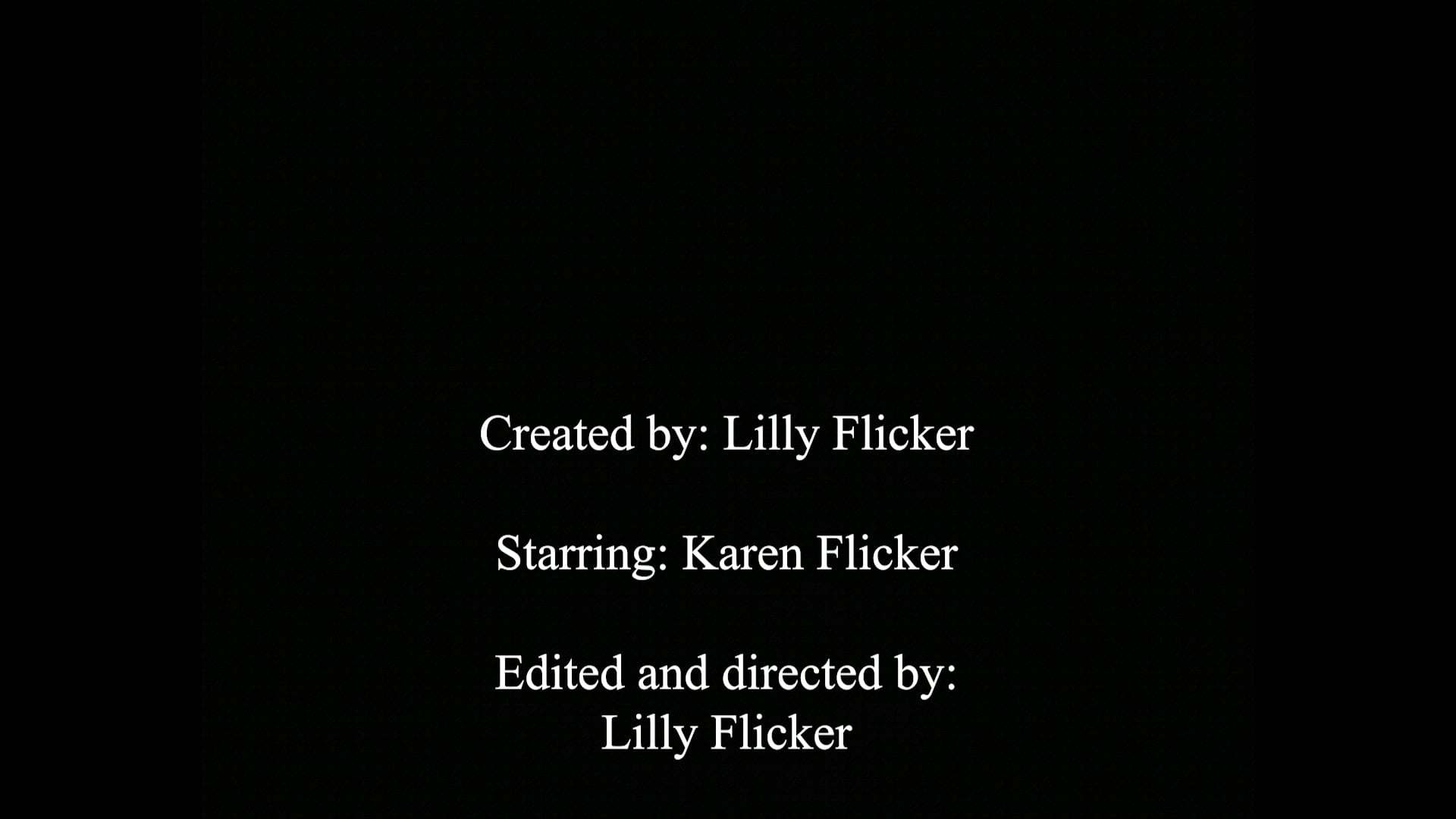 end credits practice on Vimeo