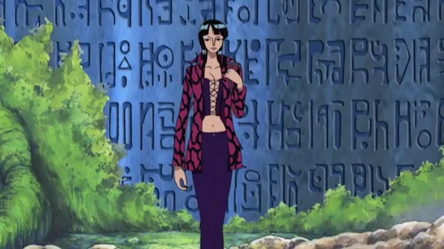 One Piece - Nico Robin Encontra Poneglyph em Skypiea - cena completa ...